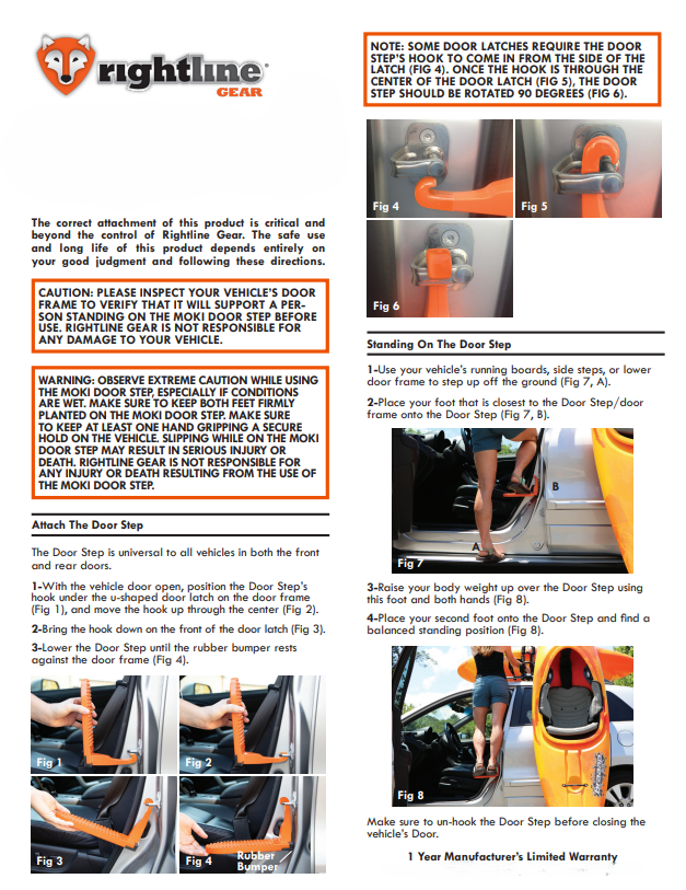 Moki Door Step Set Up Guide – Klymit